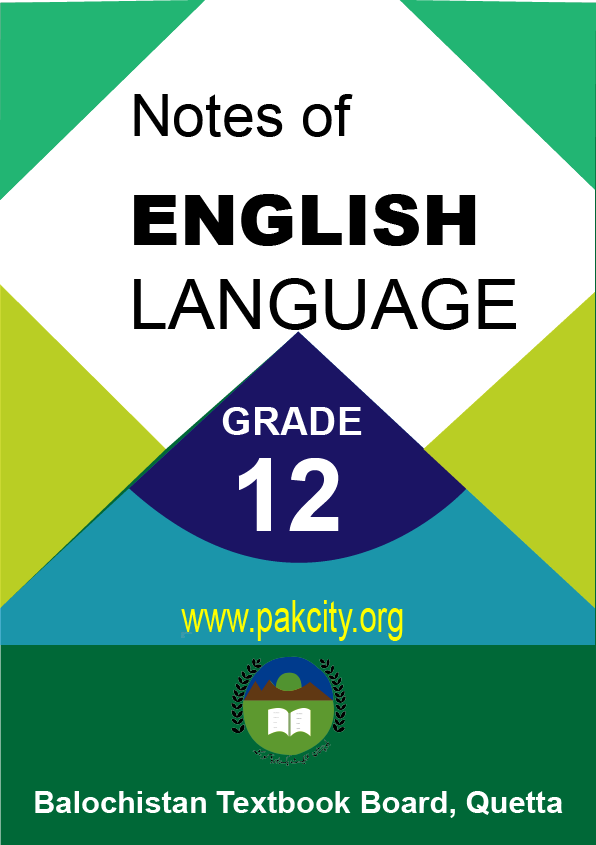 English for Class 12 Balochistan Board - 12th | Pakcity